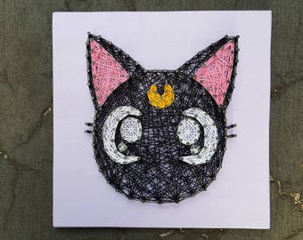 String art moon | Etsy