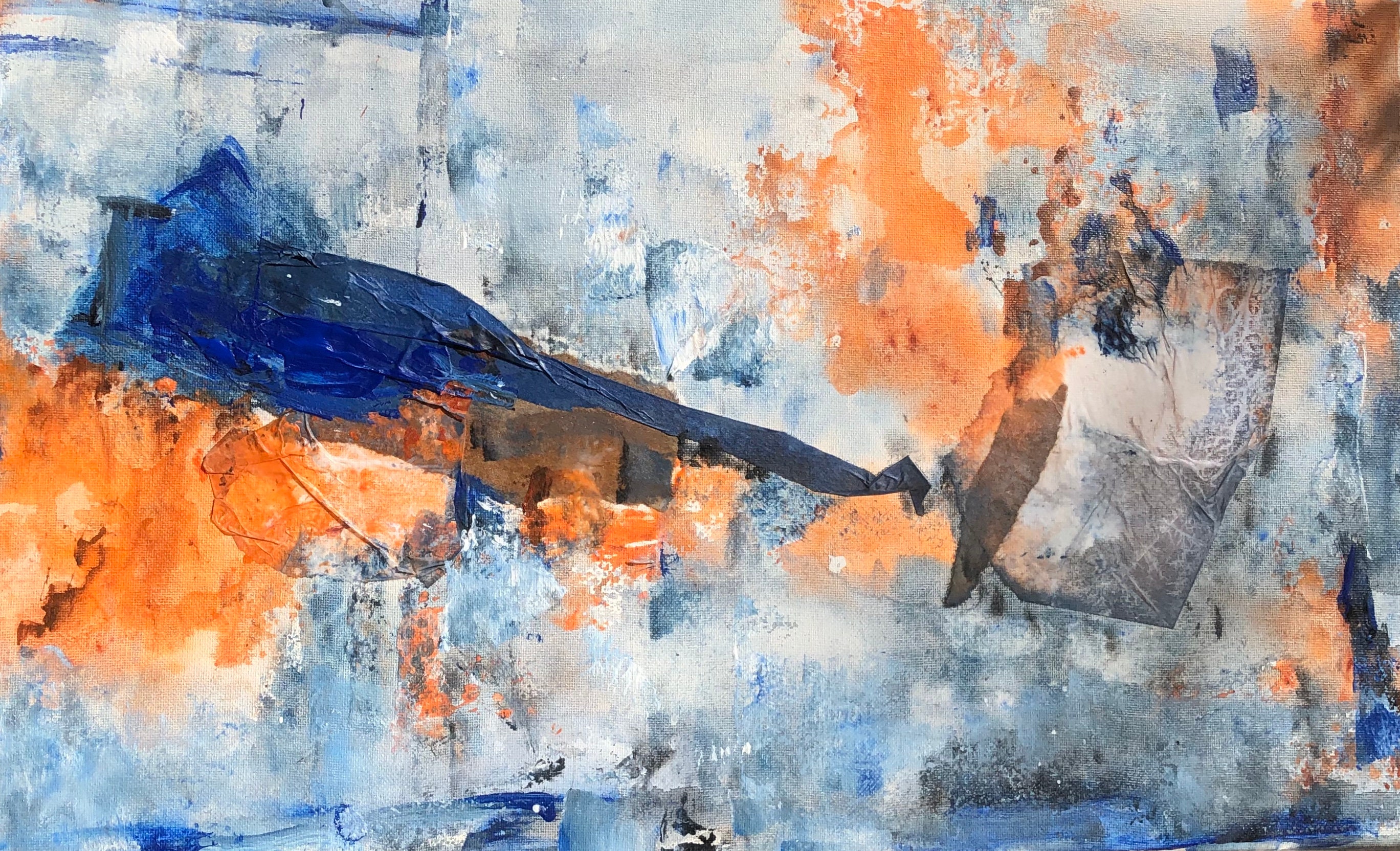 Abstract Kite Painting