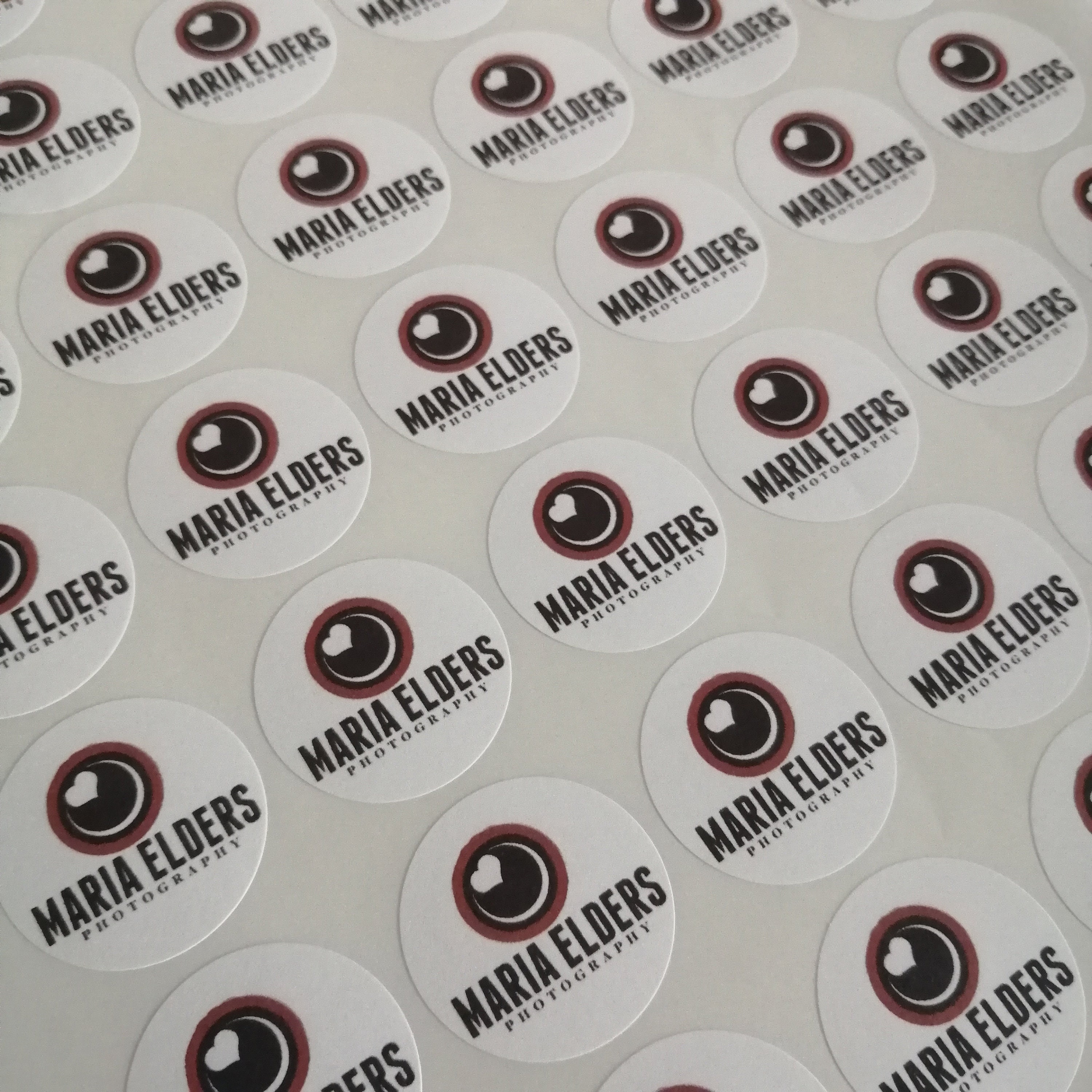 Personalised Business Logo Stickers | Tissue Envelope Seals | Labels ...