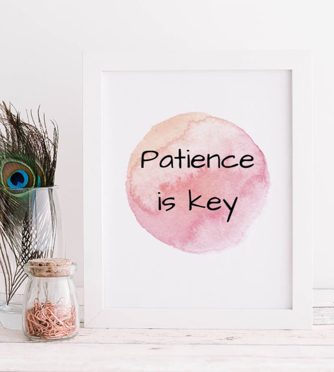 Motivational Quote Wall Decor | Wellbeing Quote Print | Inspirational ...