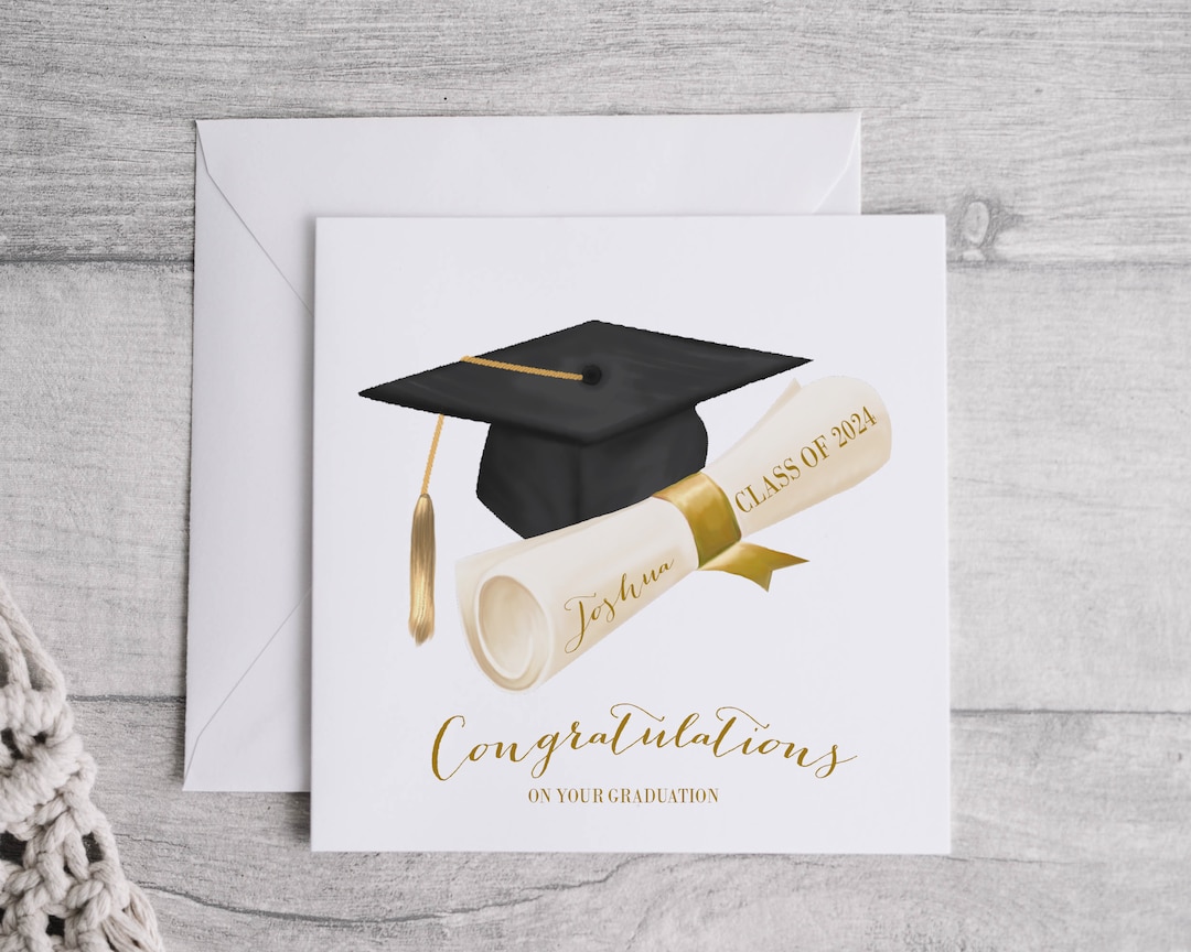 Congratulations Card | Well Done With Your Graduation | University ...
