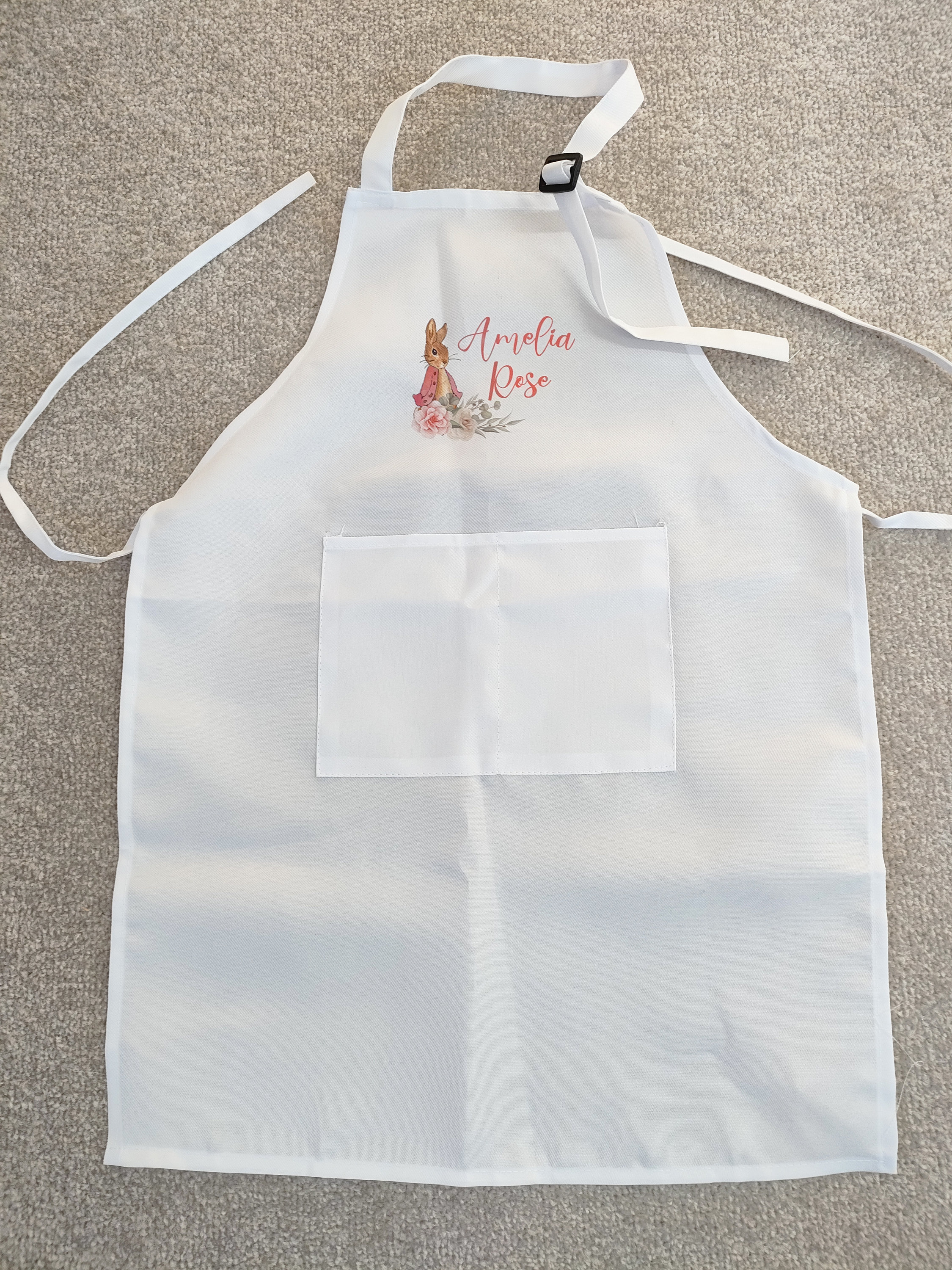 Flopsy Bunny Apron Childs Apron Personalised Peter Rabbit - Etsy UK