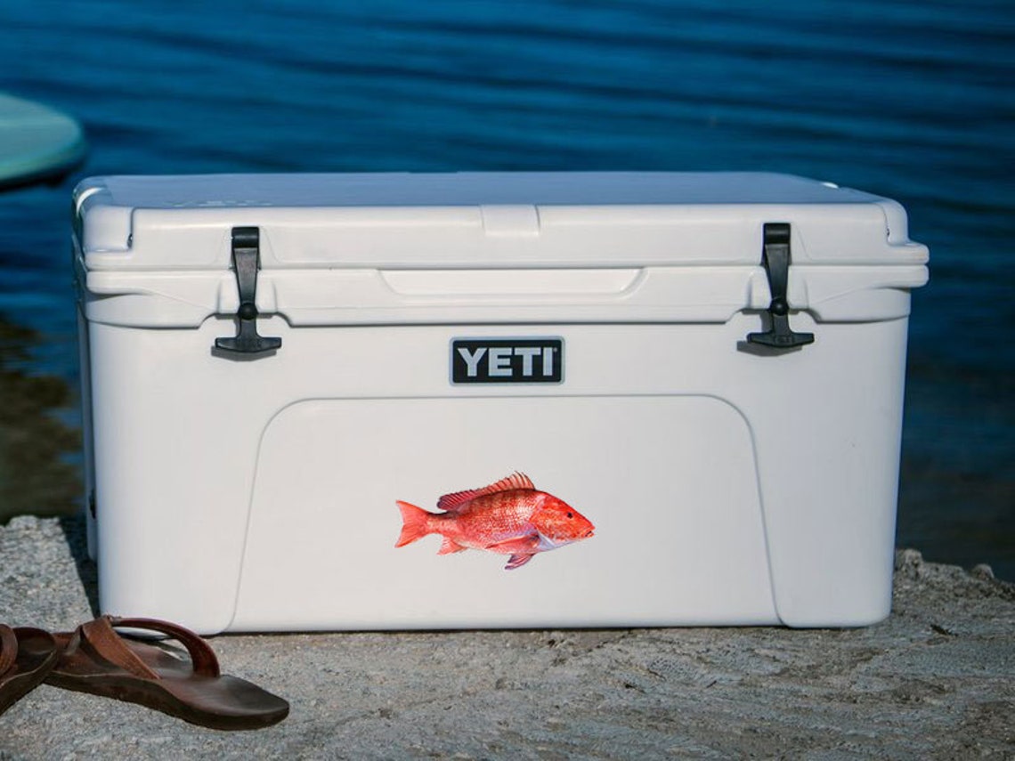 Red Snapper, Red Snapper Decal, Red Snapper Sticker - Etsy