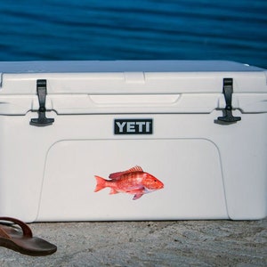 Red Snapper, Red Snapper Decal, Red Snapper Sticker - Etsy