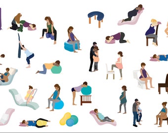 Labor Contractions Child Birth Education Handout Digital - Etsy