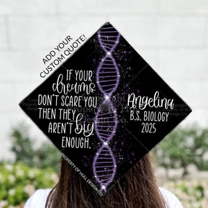 Custom "biology Business" Graduation Cap Topper, Biology Major ...