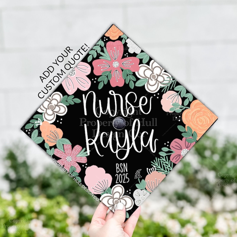 Nursing Graduation Cap - Etsy