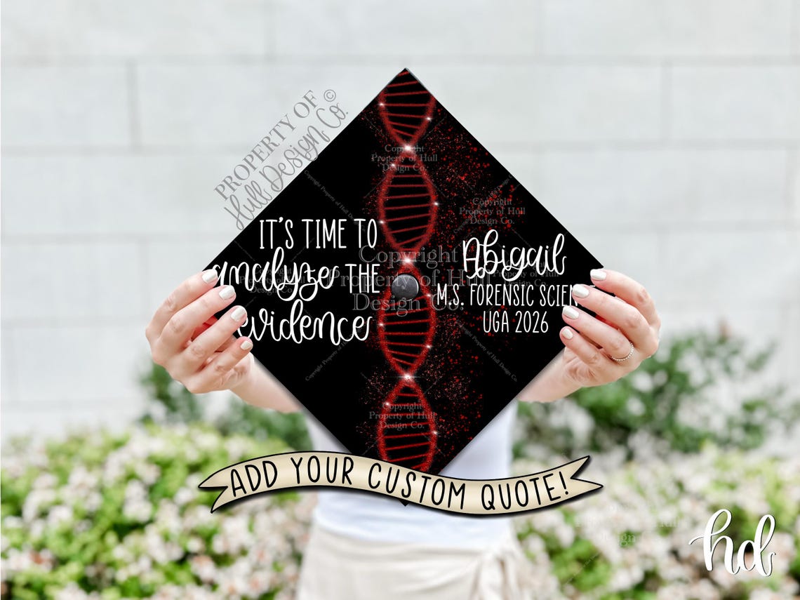 Custom "biology Business" Graduation Cap Topper - Etsy