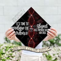 Custom "biology Business" Graduation Cap Topper - Etsy