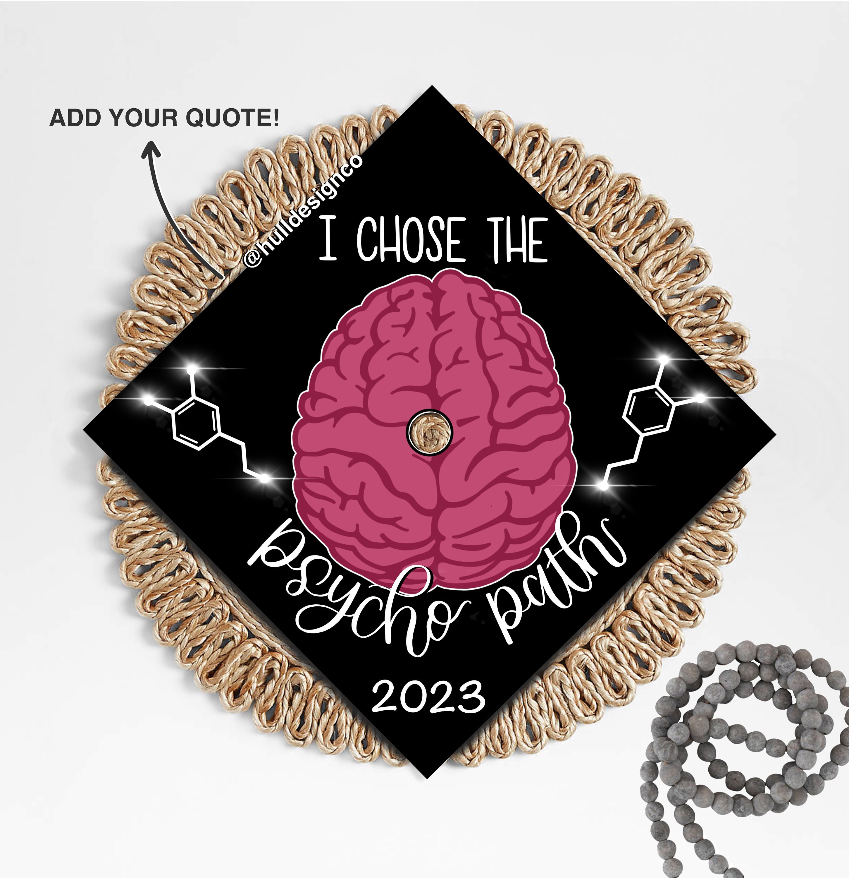 Graduation Cap Psych - Etsy