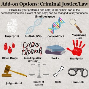 Custom "crime Scene" Graduation Cap Topper, Criminal Justice Graduation ...