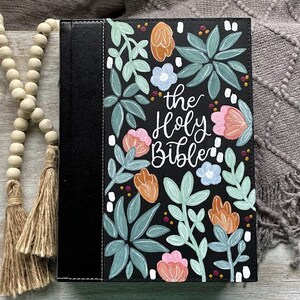CSB Study Bible Hand-painted Bible Custom Painted Bible - Etsy