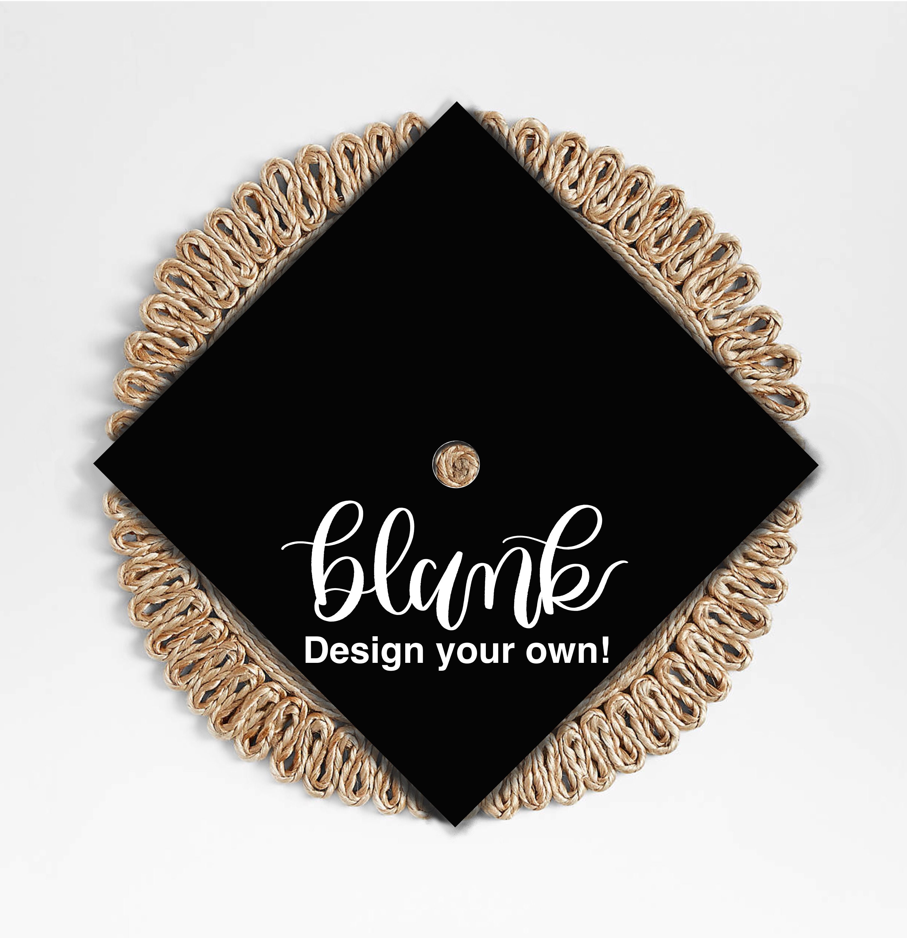 Blank Graduation Cap Topper Design Your Own Graduation Cap - Etsy