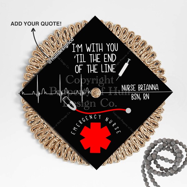 Nurse Graduation Cap - Etsy