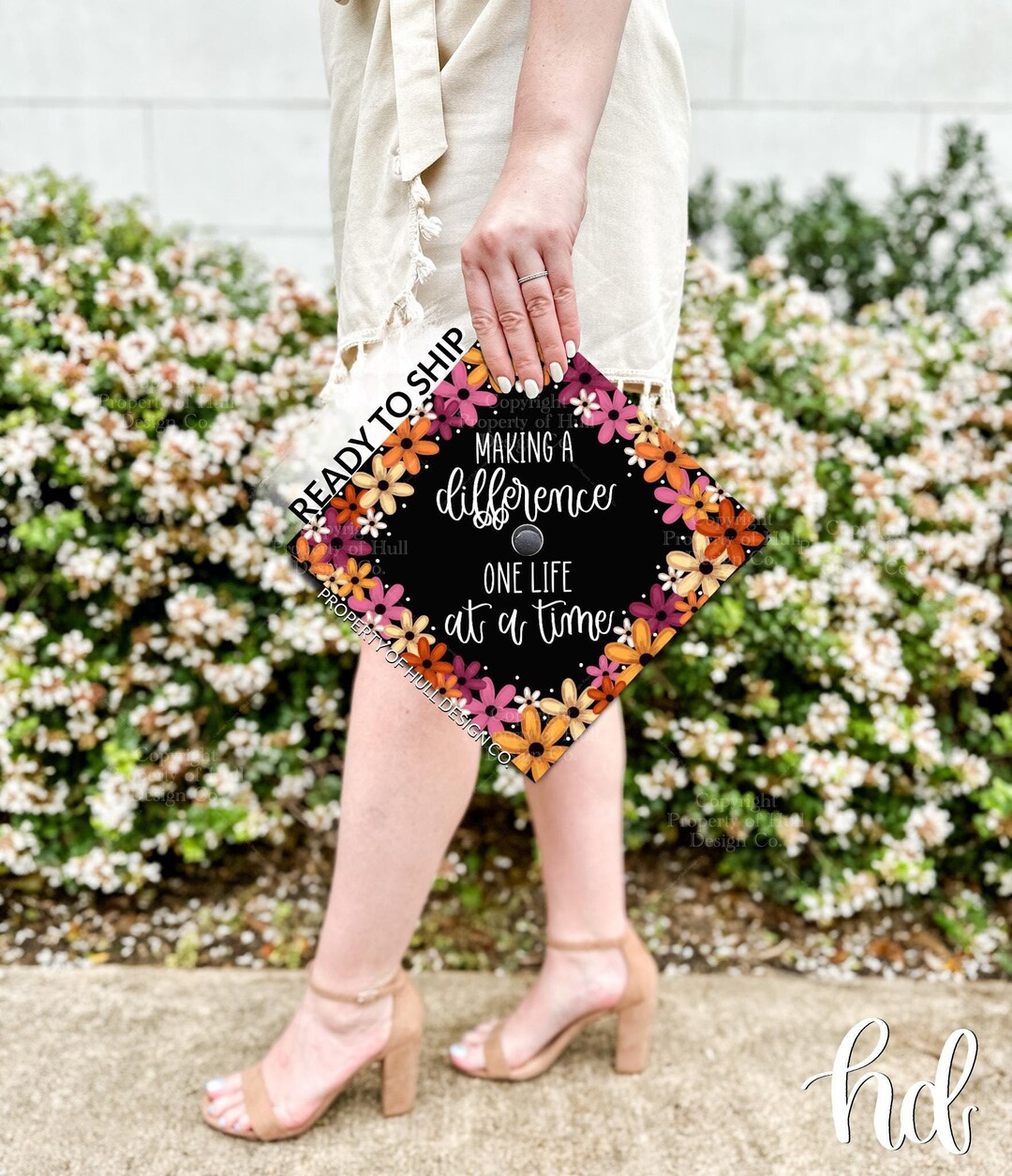 READY TO SHIP Graduation Cap Topper, Grad Cap Covers, Teacher ...