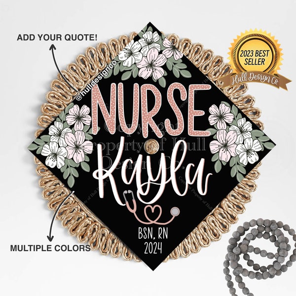 Nurse Graduation Cap - Etsy