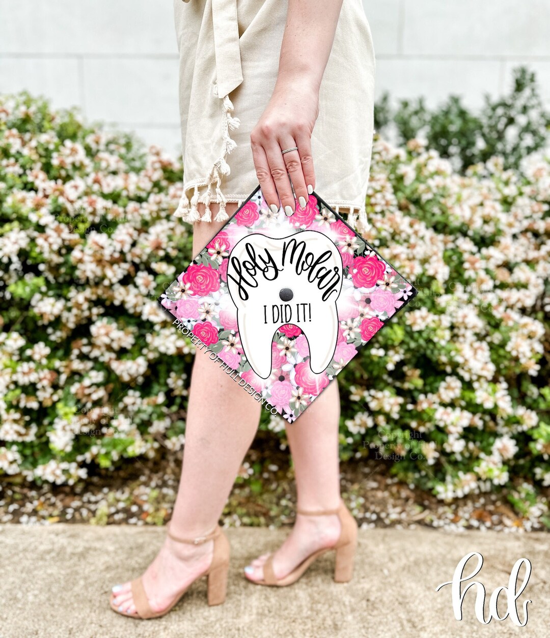 Custom holy Molar Graduation Cap Topper, Dental Hygienist Graduation ...