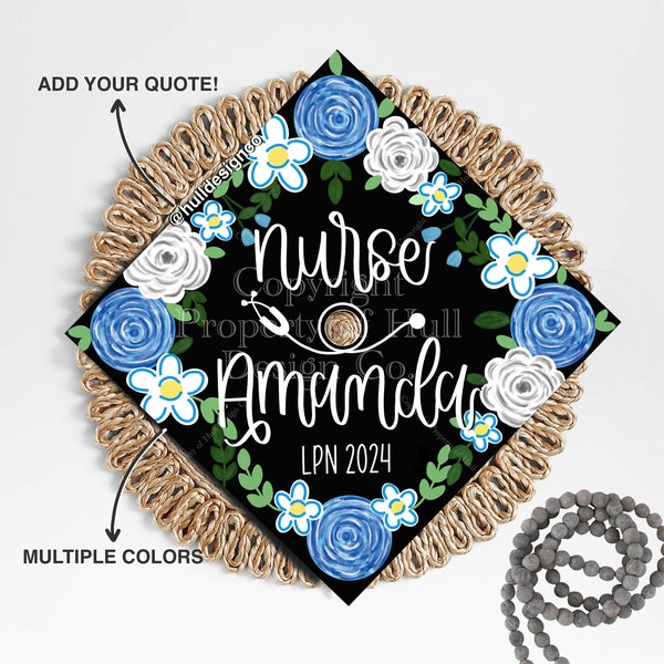 Nursing Graduation Cap - Etsy