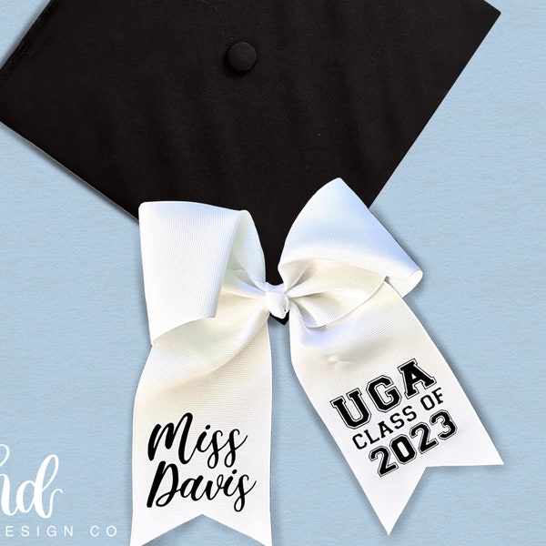 Graduation Cap Bow - Etsy