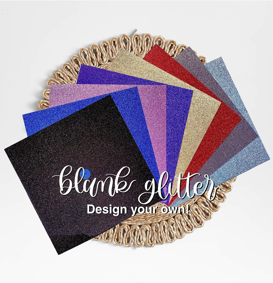 Blank Glitter Graduation Cap Topper, Design Your Own Graduation Cap ...