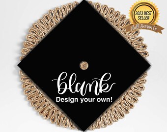 Blank Sublimation Graduation Cap Topper MDF - Etsy
