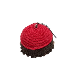 Amigurumi Crochet Super Mario Bross Keychain in Cotton 2.7 Inc (7 Cm ...