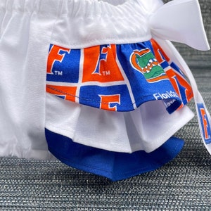Florida Ruffled Diaper Cover-baby Bloomers-gators-game Day Outfit ...