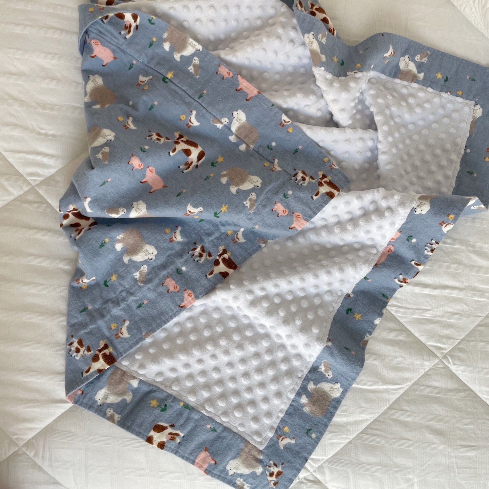 Personalized Baby Blanket-receiving Blanket-toddler Blanket-security ...