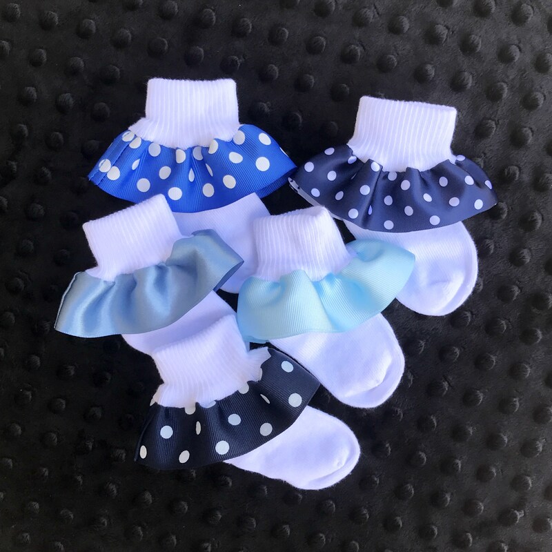 Ruffle Socks - Etsy
