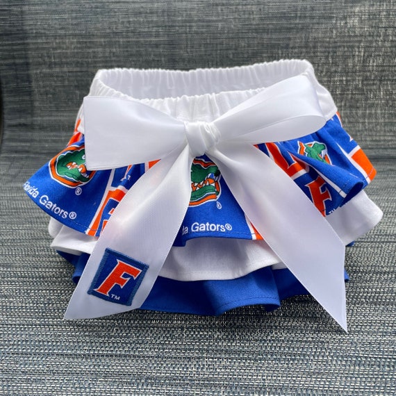 Florida Ruffled Diaper Cover-baby Bloomers-gators-game Day | Etsy