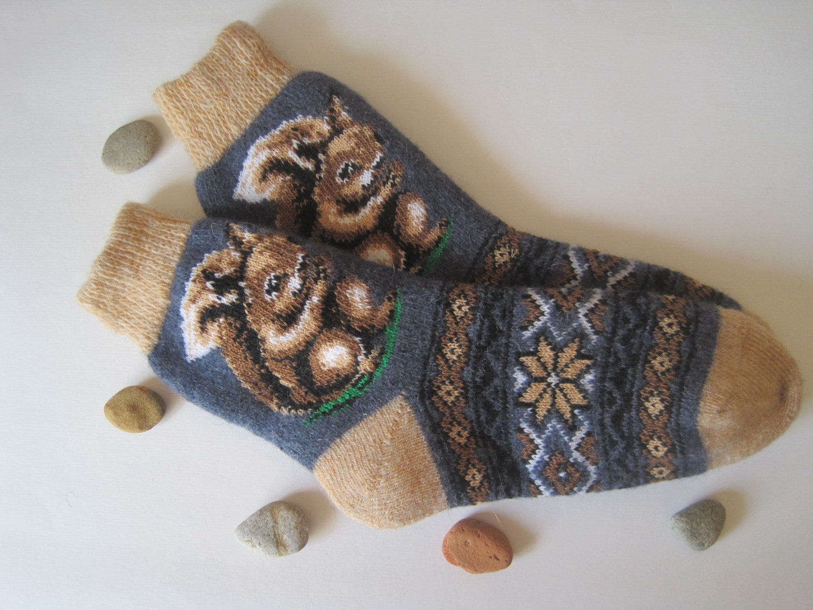 Nordic Woman socks Beautiful form knit and felt of quality | Etsy