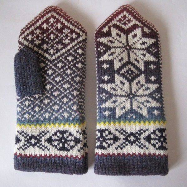 Nordic Mittens - Etsy