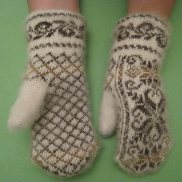 Nordic Mittens - Etsy