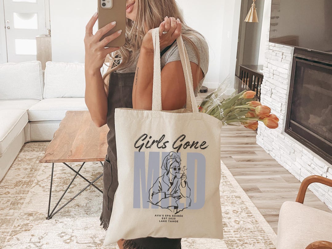 Girls Gone Mild Bach | Spa Bachelorette Tote | Girls Gone Mild Tote ...