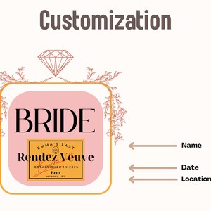 VEUVE BACHELORETTE SHIRTS | Last Rendez Veuve | Veuve Before Vows ...