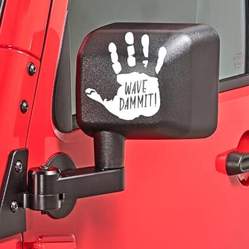 Jeep Wave Decal - Etsy