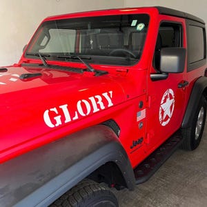 Custom Hood Name Decal | Car Vinyl Sticker Banners | Offroad Vehicles ...