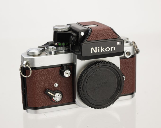 Nikon F Chrome DE-1 - Nikkor 50mm F/2 Lens - Vintage SLR Camera - Etsy