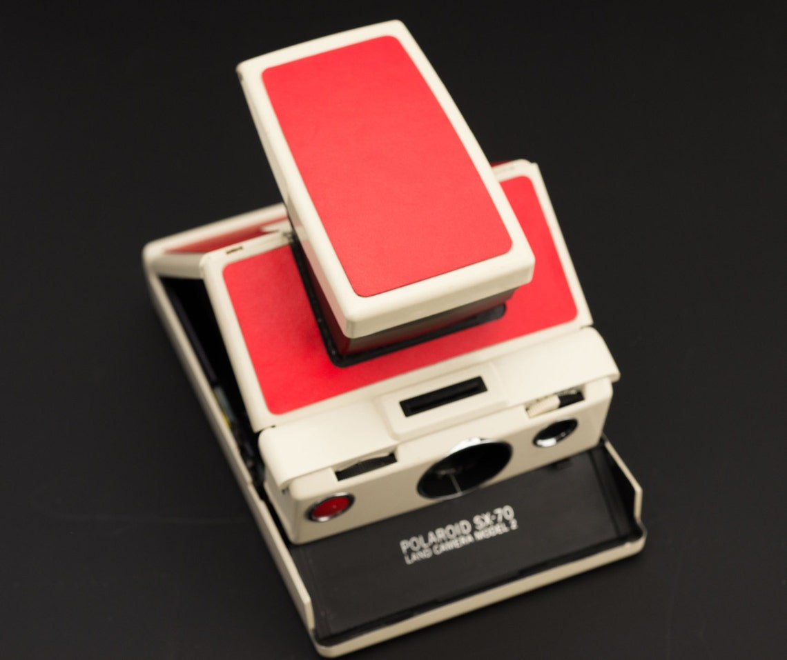 Polaroid SX-70 Model 2 Replacement Cover - Laser Cut PU Leather - Etsy