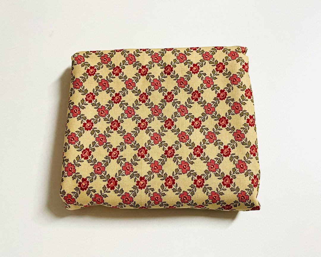 Moda Fabric, La Rose Rouge, Sewing Quilt Fabric, Cotton Fabric by the ...