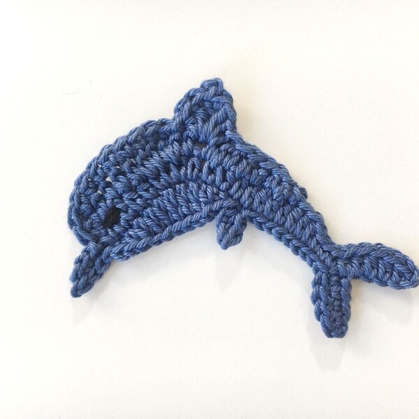 Dolphin Applique - Etsy