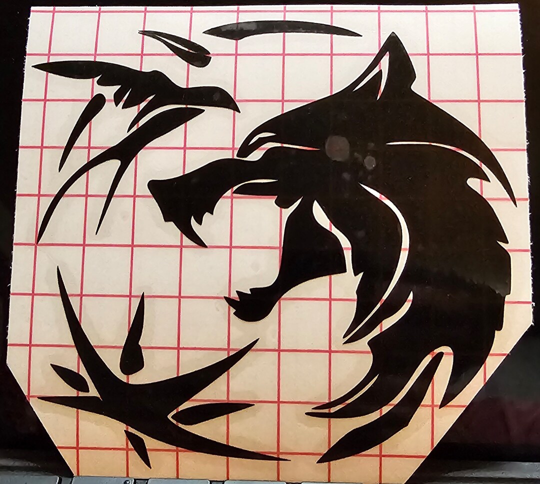 Witcher School of the White Wolf Emblem - Etsy