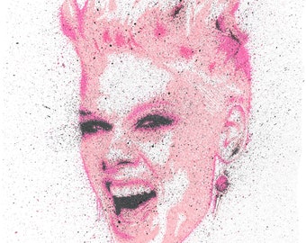 Pink Singer Poster - Etsy UK