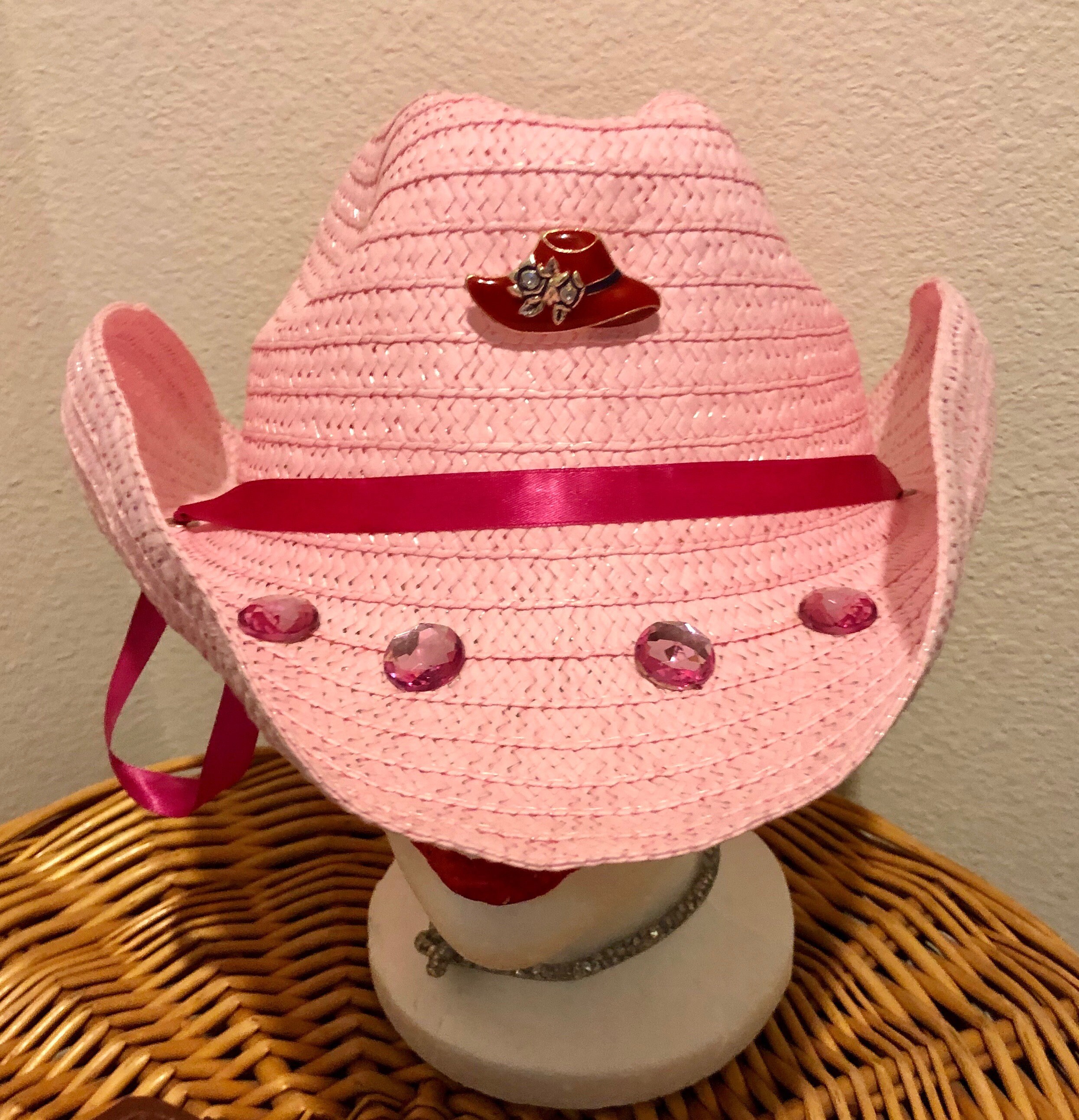 Pink Cowboy Hat - Etsy
