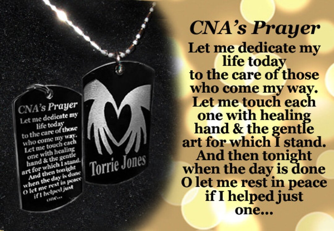 Cna's Prayer, Cna Gifts, Gift for Cna, Cna Graduation, Cna Graduation ...