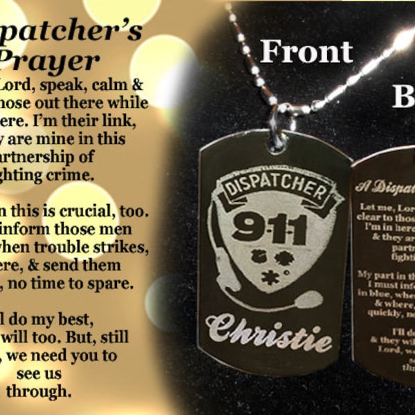 Prayer for Dispatcher - Etsy