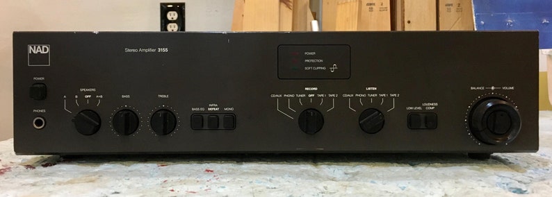 NAD 3155 Vintage Classic Stereo High Fidelity Amplifier - Etsy