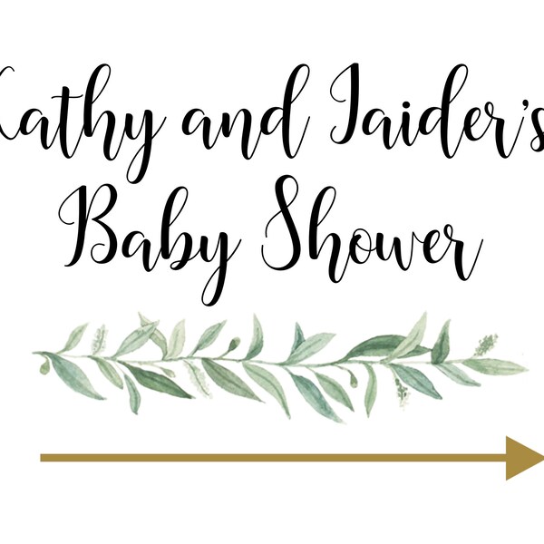 Arrow Baby Shower - Etsy