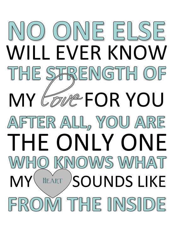 Nursery Word Art Printable no One Else... Gray | Etsy