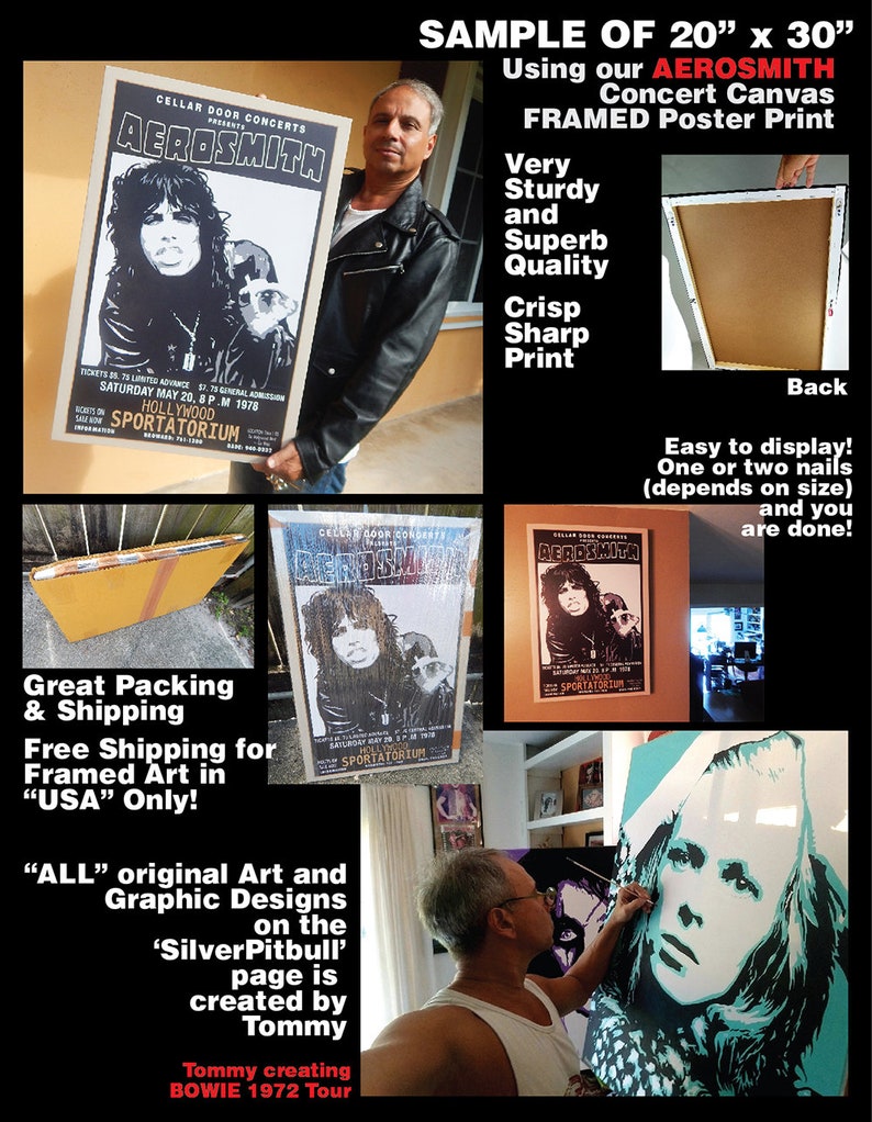 DAVID LEE ROTH 1986 Concert Poster Re-imagines the Original Poster ...